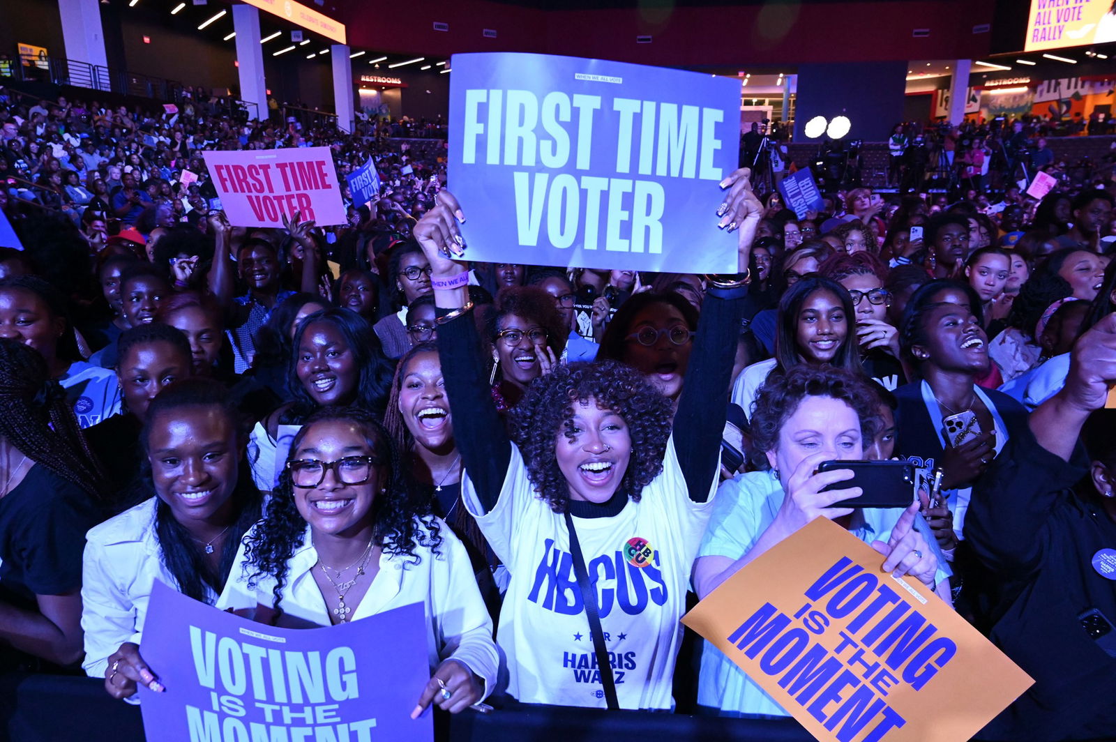 Michelle Obama brings Ciara, Victoria Monét to Atlanta to rally young voters