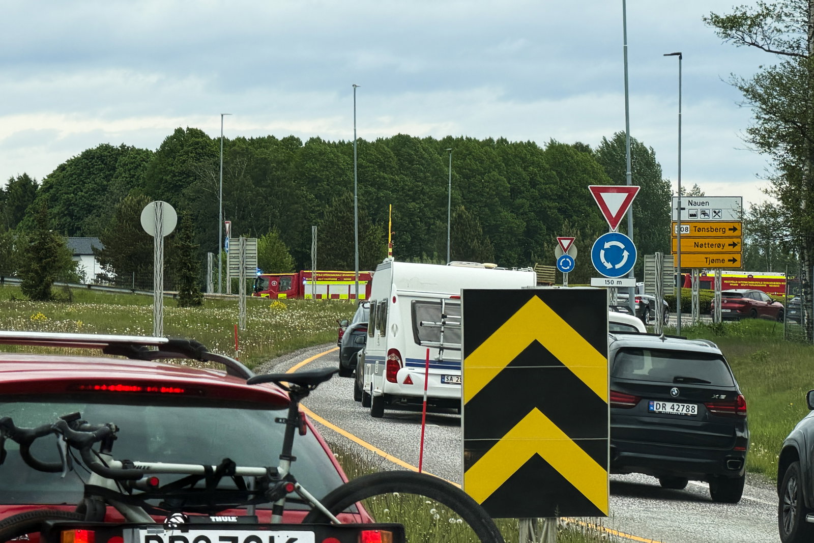 Flere trafikkulykker: - Store trafikale problemer - Dagbladet
